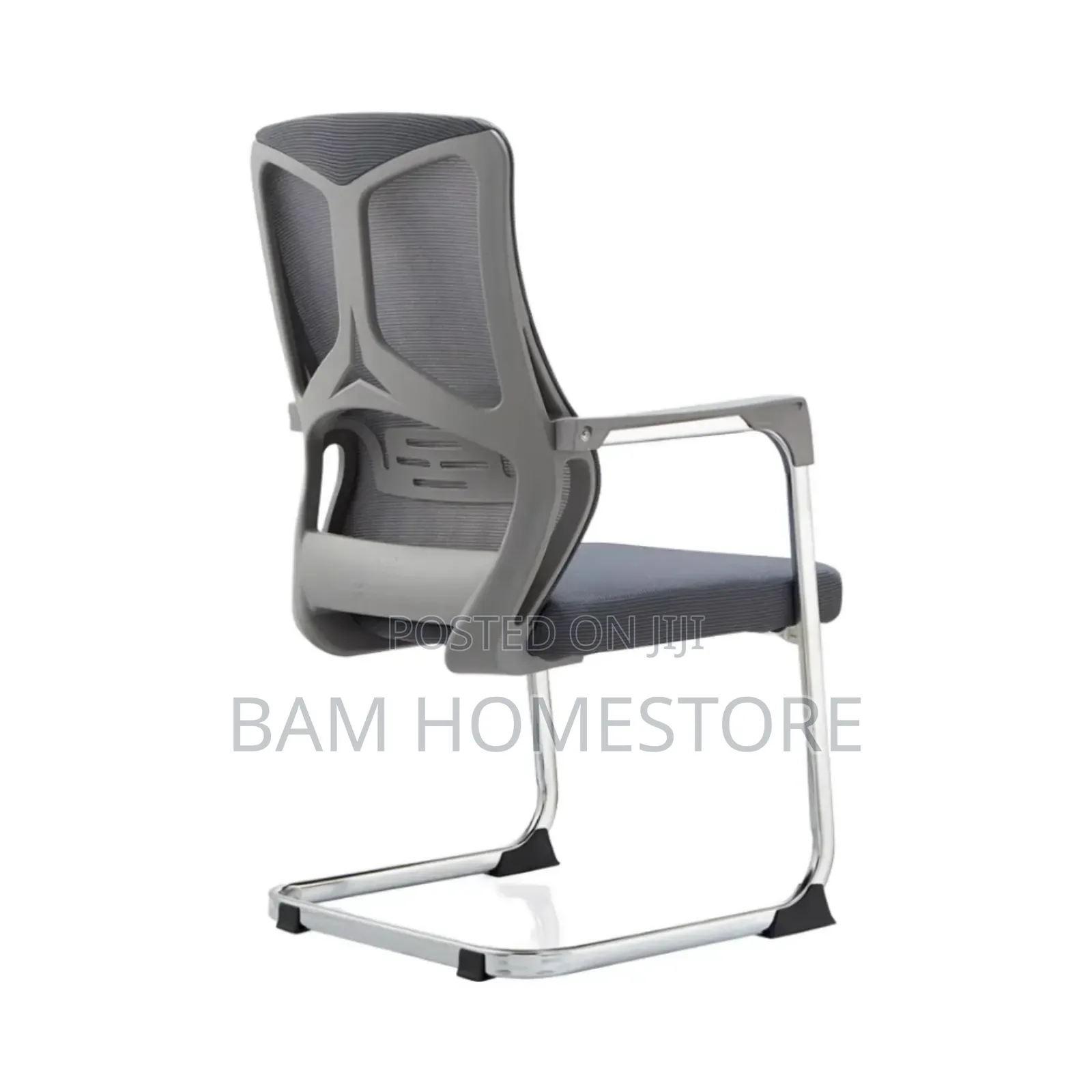 Black Mesh Office Chair With Sled Base in Ilala - Furniture, Bam ...