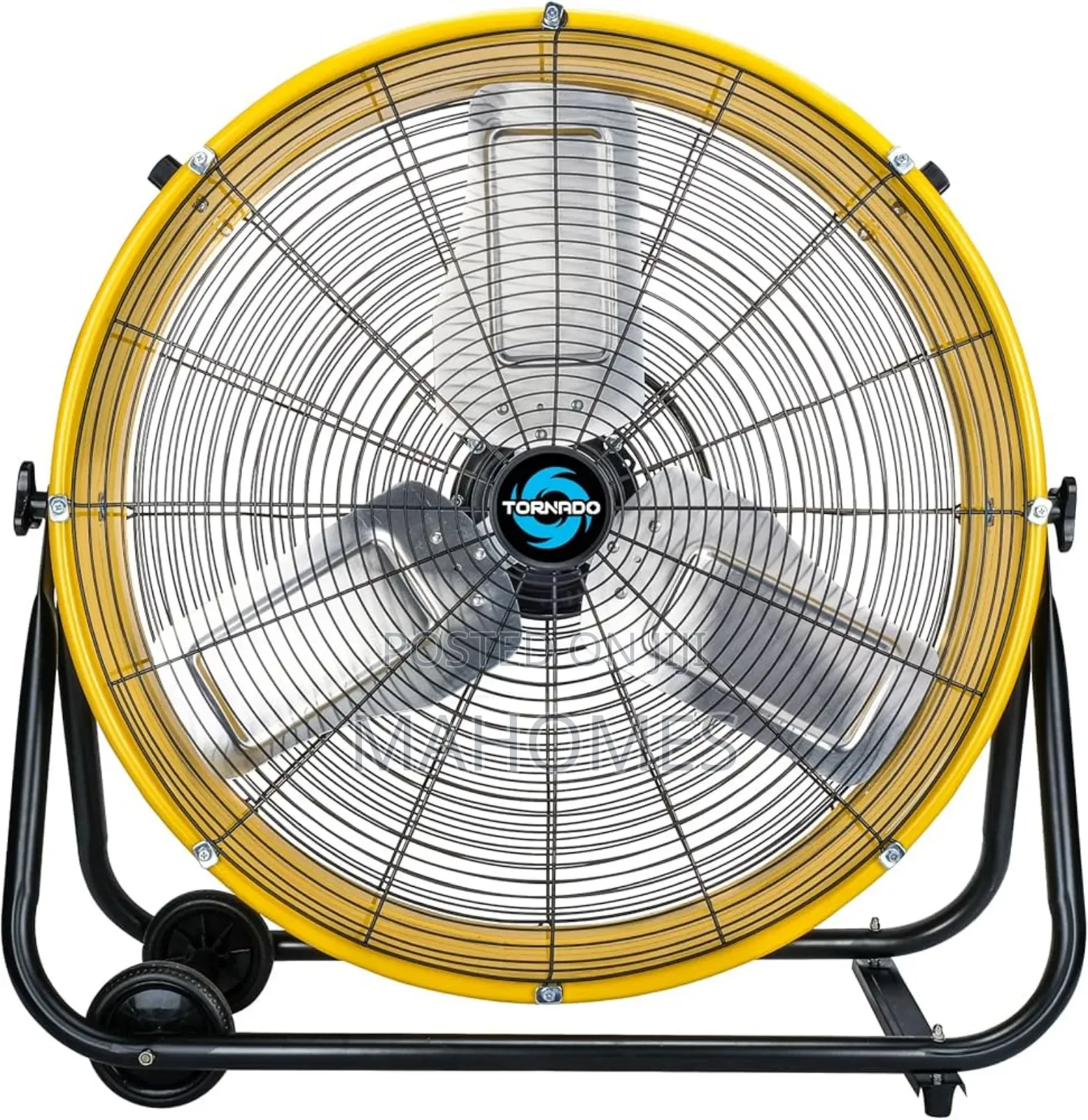 Dolphin 24" High Velocity Adjustable Metal Drum Fan 220w- Me-Df24 in ...