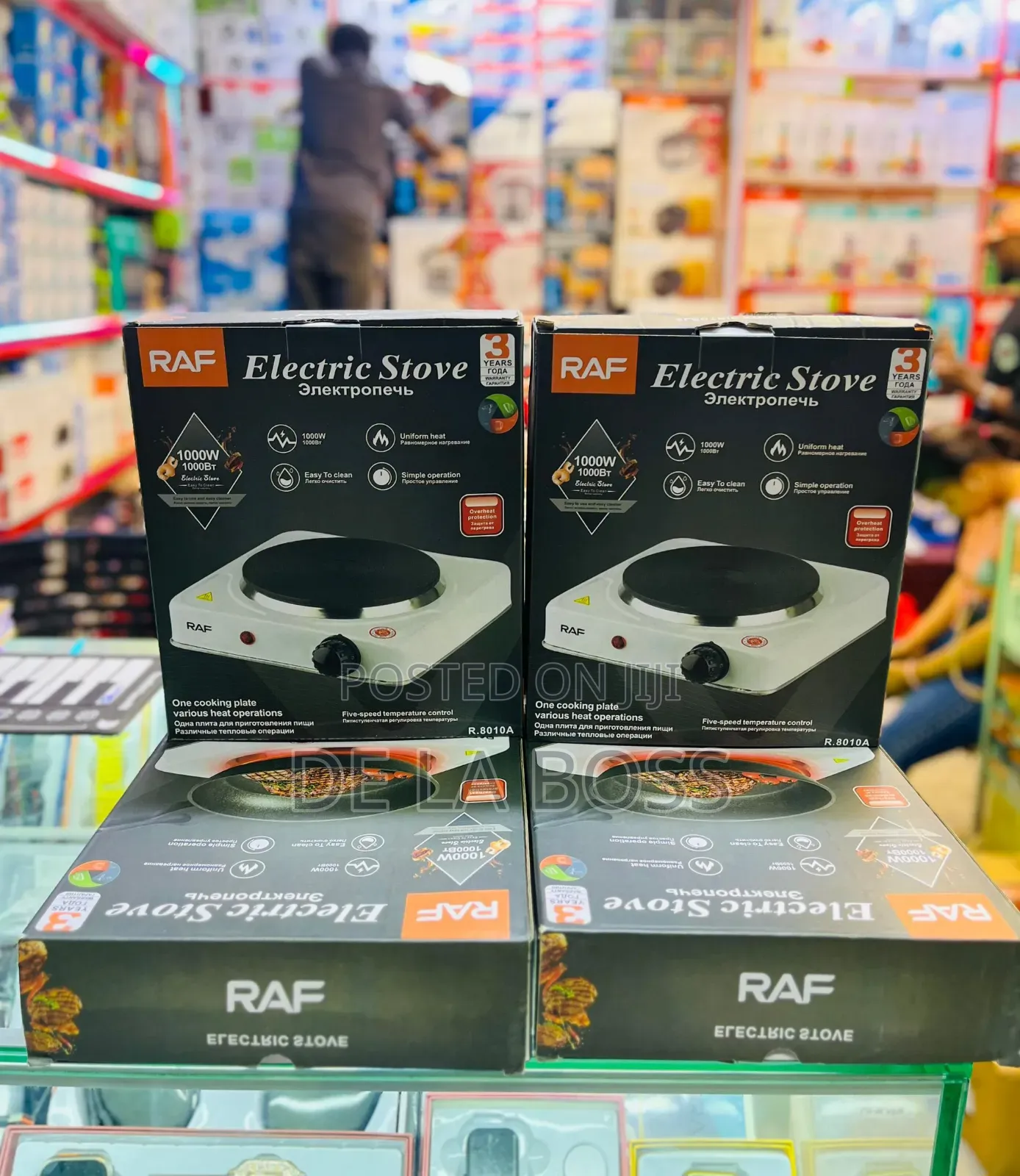 Raf Electric Stove 1000 Watts in Ilala - Kitchen Appliances, De La Boss | Jiji.co.tz