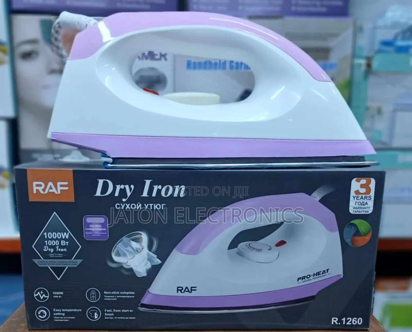 Raf Electric Dry Iron in Ilala - Home Appliances, Jaton Electronics | Jiji.co.tz
