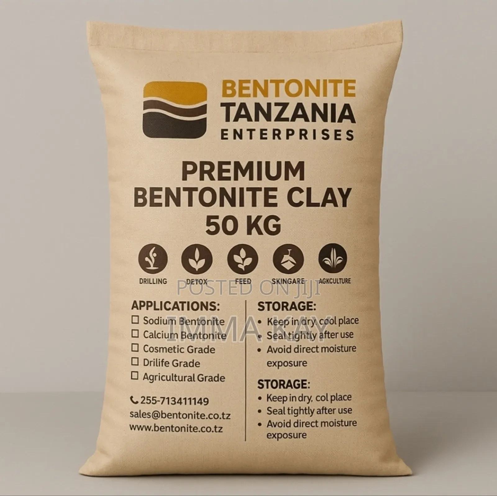 Bentonite Clay for Sale in Kinondoni - Building Materials & Supplies ...
