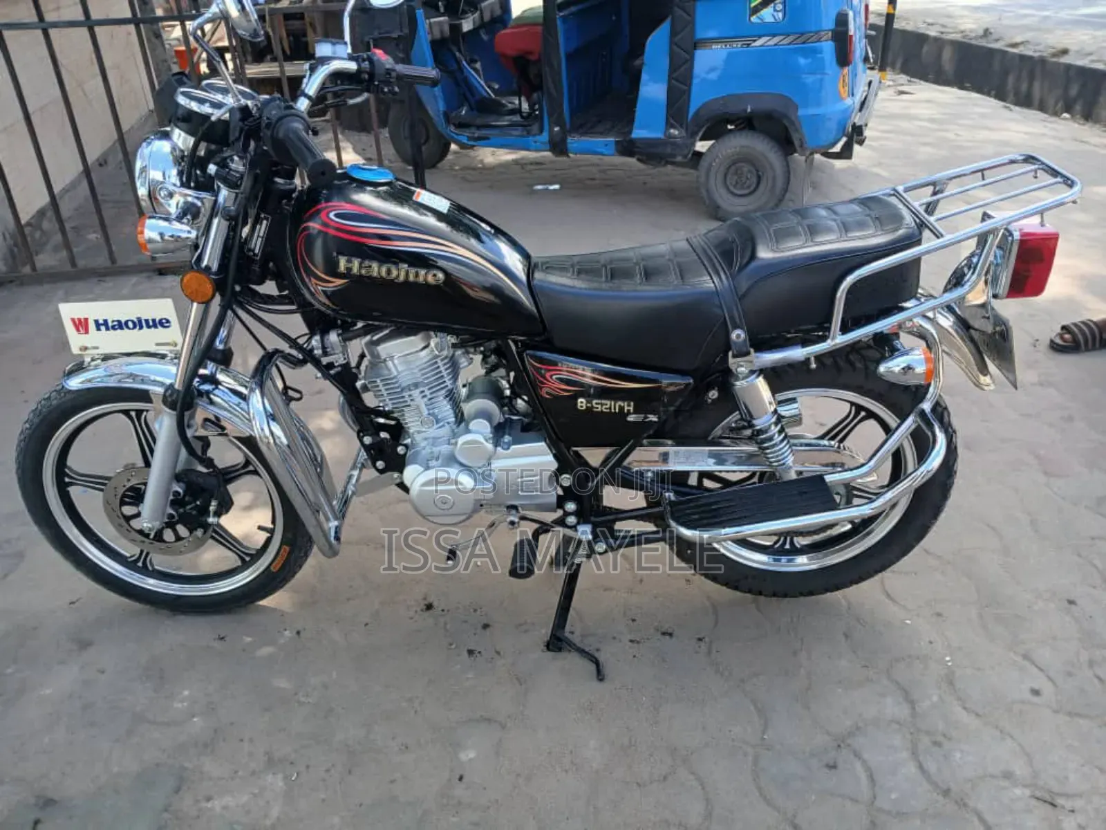 Haojue HJ125-8F 2025 Black in Temeke - Motorcycles & Scooters, Mayele Dalali Proo | Jiji.co.tz