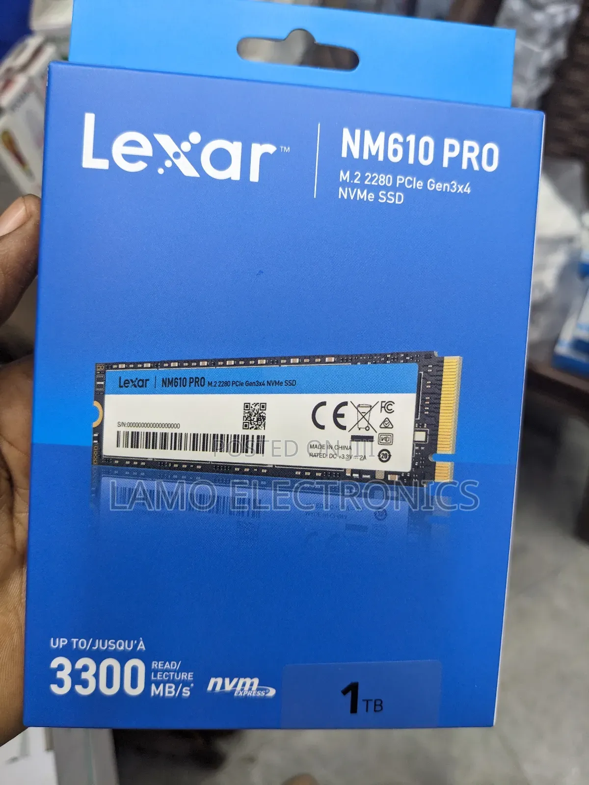 Lexar Nm610 Pro M.2 2280 Pcle Gen3×4 Nvme SSD 1tb in Ilala - Computer ...