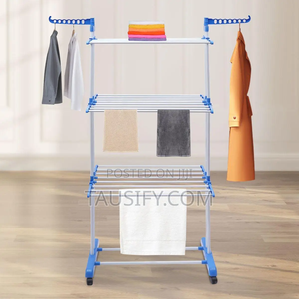 Multifunctional 3-Tier Cloth Drying Rack With Wheels - Ws560k in Ilala ...