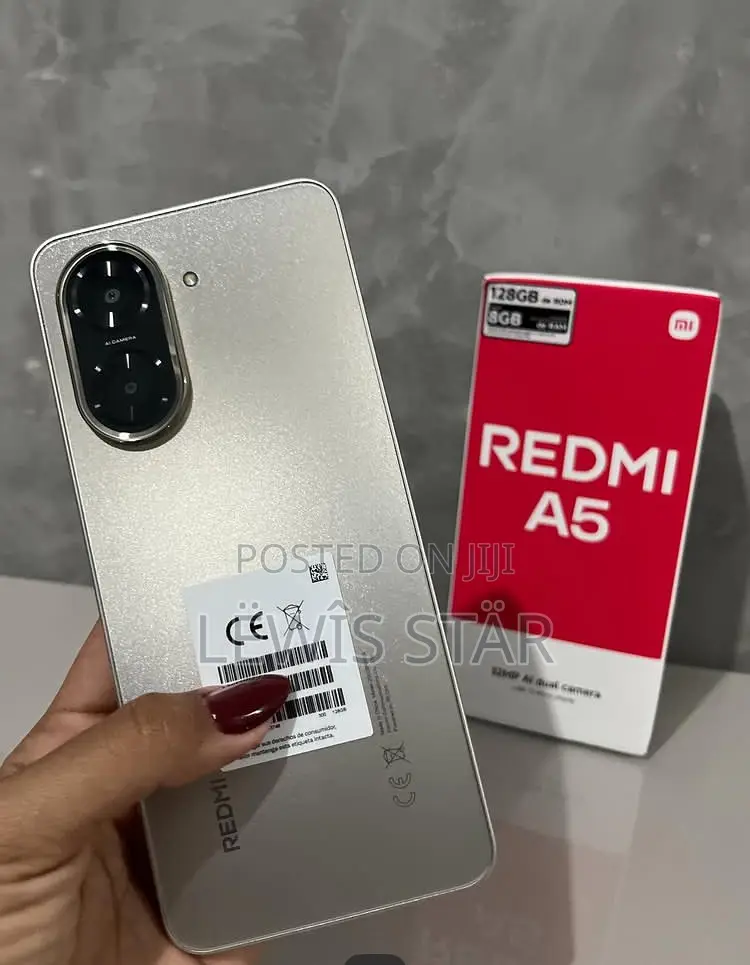 New Xiaomi Redmi A5 4G 128 GB Gray in Ilala - Mobile Phones, Lewis Nba | Jiji.co.tz