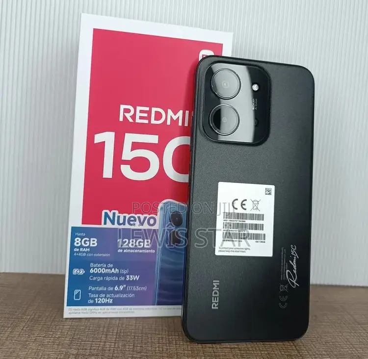 New Xiaomi Redmi 15C 4G 128 GB Black in Ilala - Mobile Phones, Lewis Nba | Jiji.co.tz