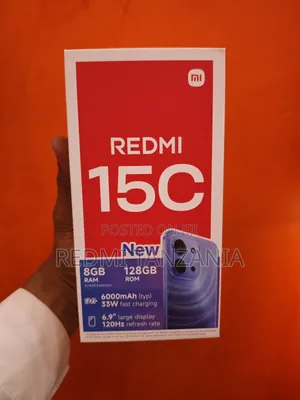 New Xiaomi Redmi 15C 4G 128 GB Red in Ilala - Mobile Phones, Redmi Shop ...