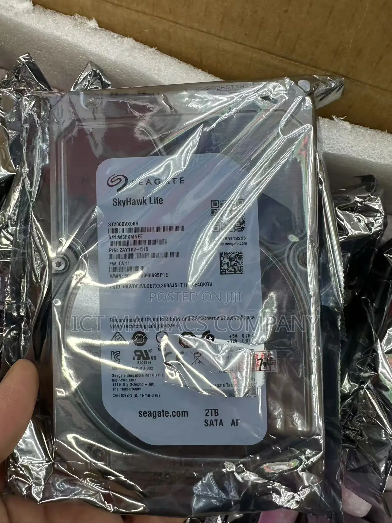 Seagate - Skyhawk Lite (Internal Hdd) 2tb in Ilala - Security & Surveillance, Ict Maniacs | Jiji ...