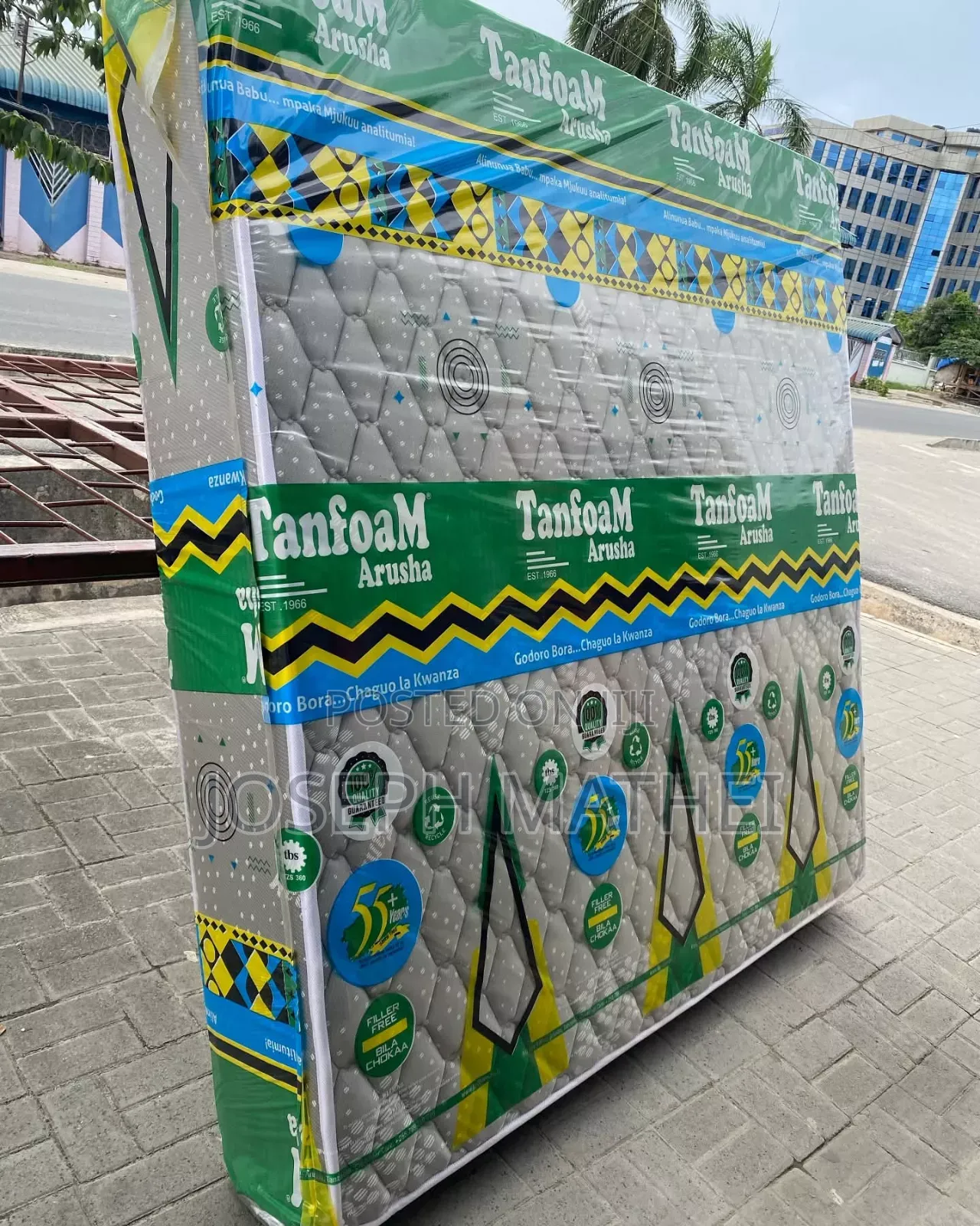 Tanfoam Qualit Godoro Foam Ya Juu Cm180 X180 Thickness Cm25 in ...