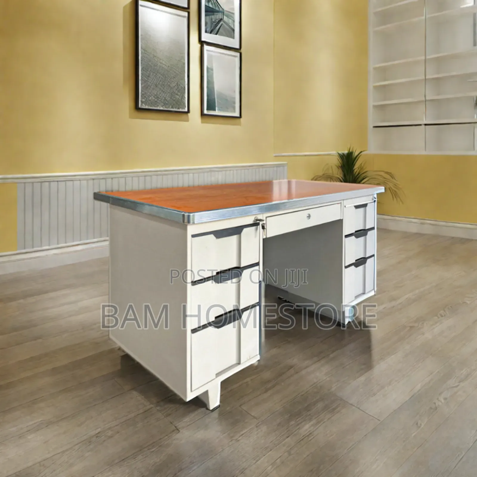 Executive Metal Office Desk 140cm in Ilala - Furniture, Bam Homestore ...