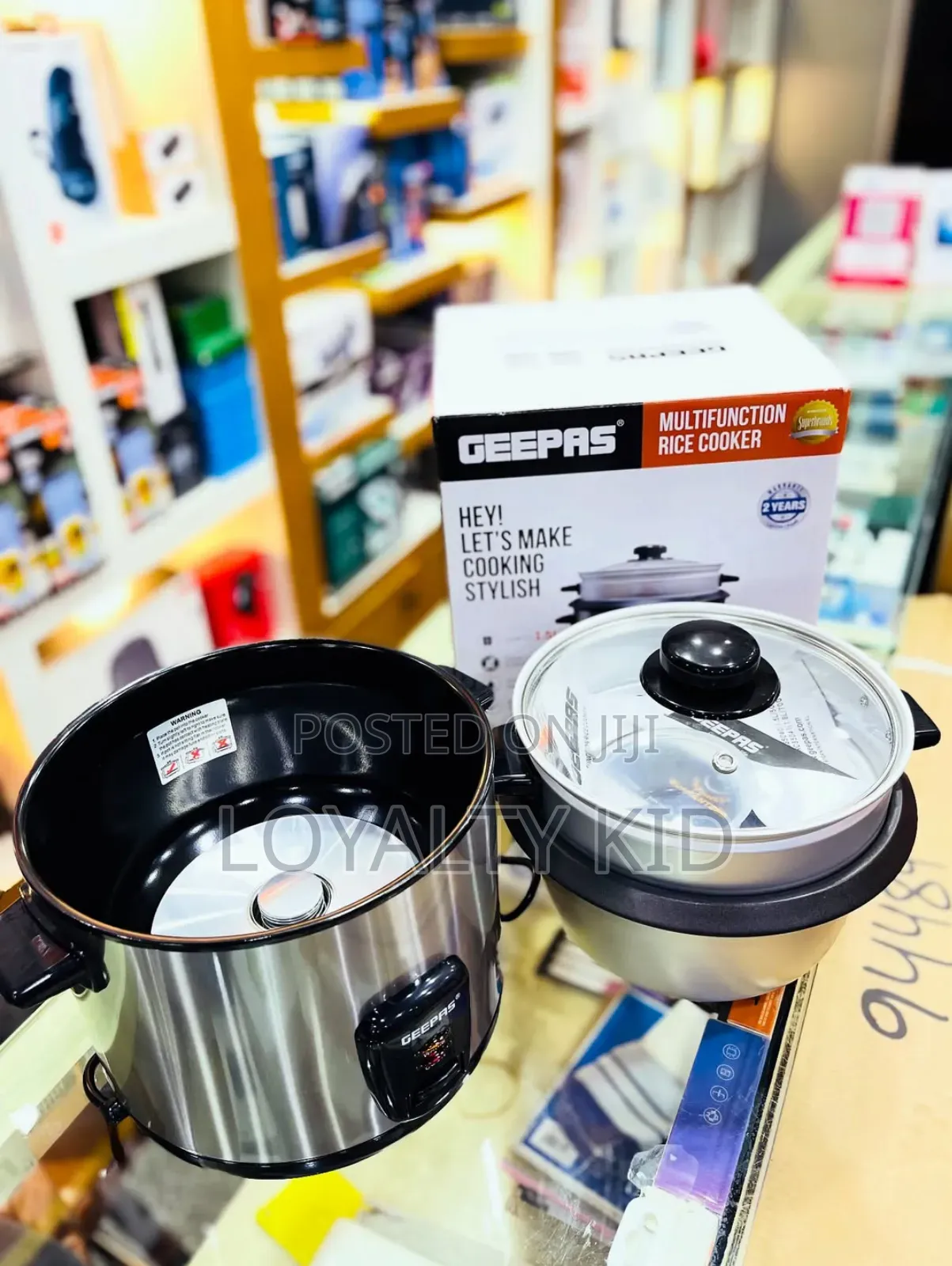 Geepas Multifunction Rice Cooker – 1.5l in Ilala - Kitchen Appliances ...