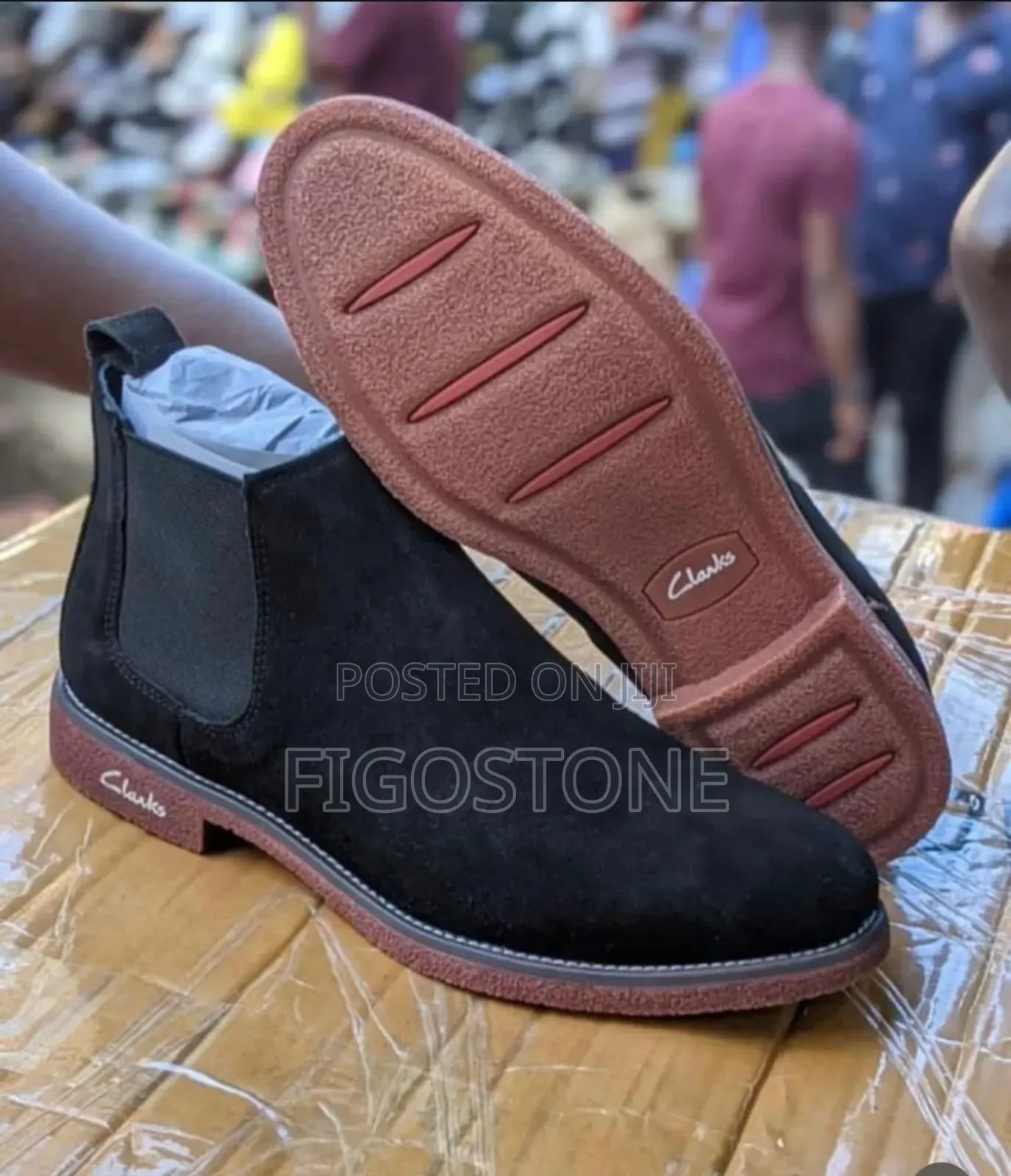 Clarks Boot Orginal Black in Ilala - Shoes, Figo Stone | Jiji.co.tz