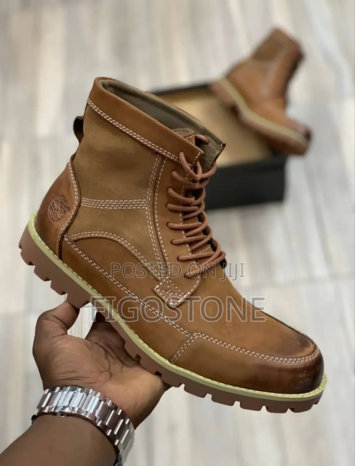 New Design Timberland Boots in Ilala - Shoes, Figo Stone | Jiji.co.tz