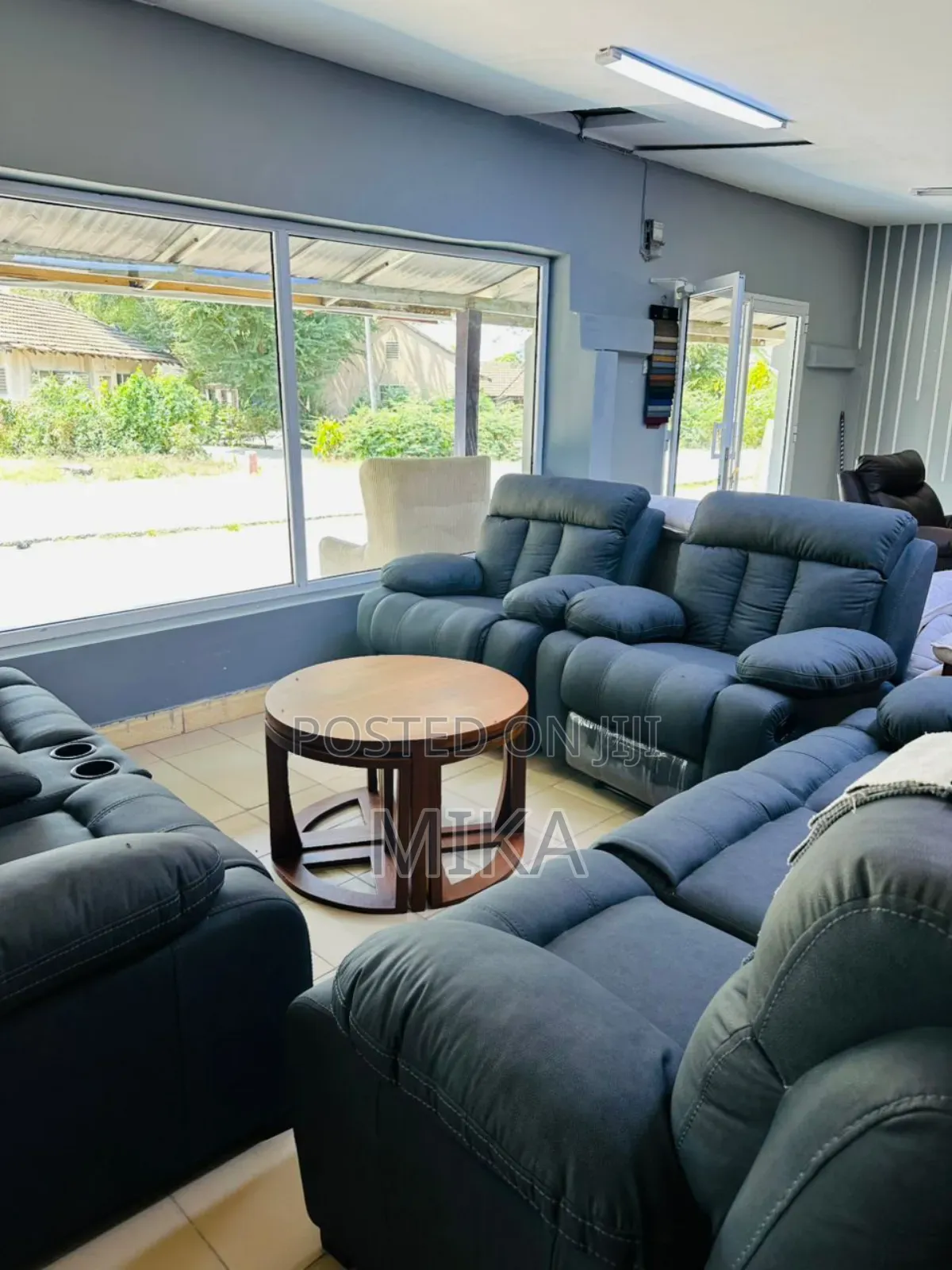 Recliner Sofa Set Black Coral in Kinondoni - Furniture, Agent Mika Agent Mika | Jiji.co.tz