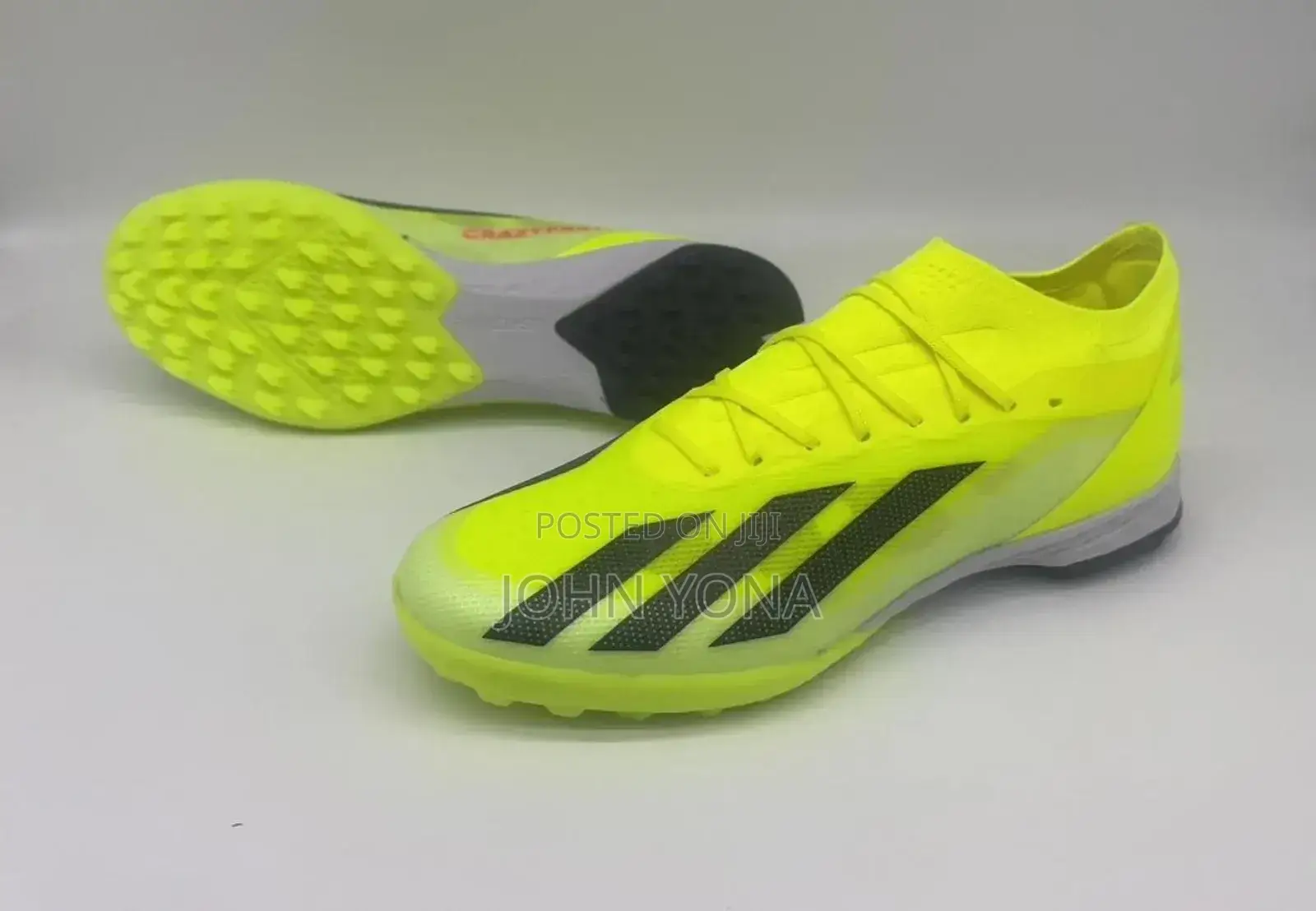 Adidas X Crazy Fast Yellow Training Shoes for sale - Price: TSh 85,000 ...