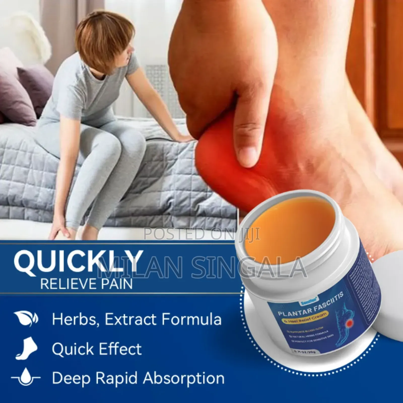 Plantaar Fasciitis Cream in Ilala - Body Care, M Sing | Jiji.co.tz