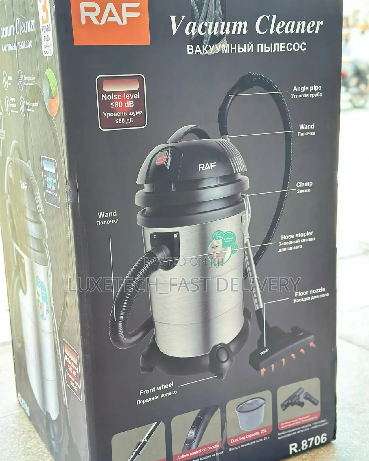 Raf 3000w Wet/Dry Vacuum Cleaner 30l in Kinondoni - Home Appliances ...