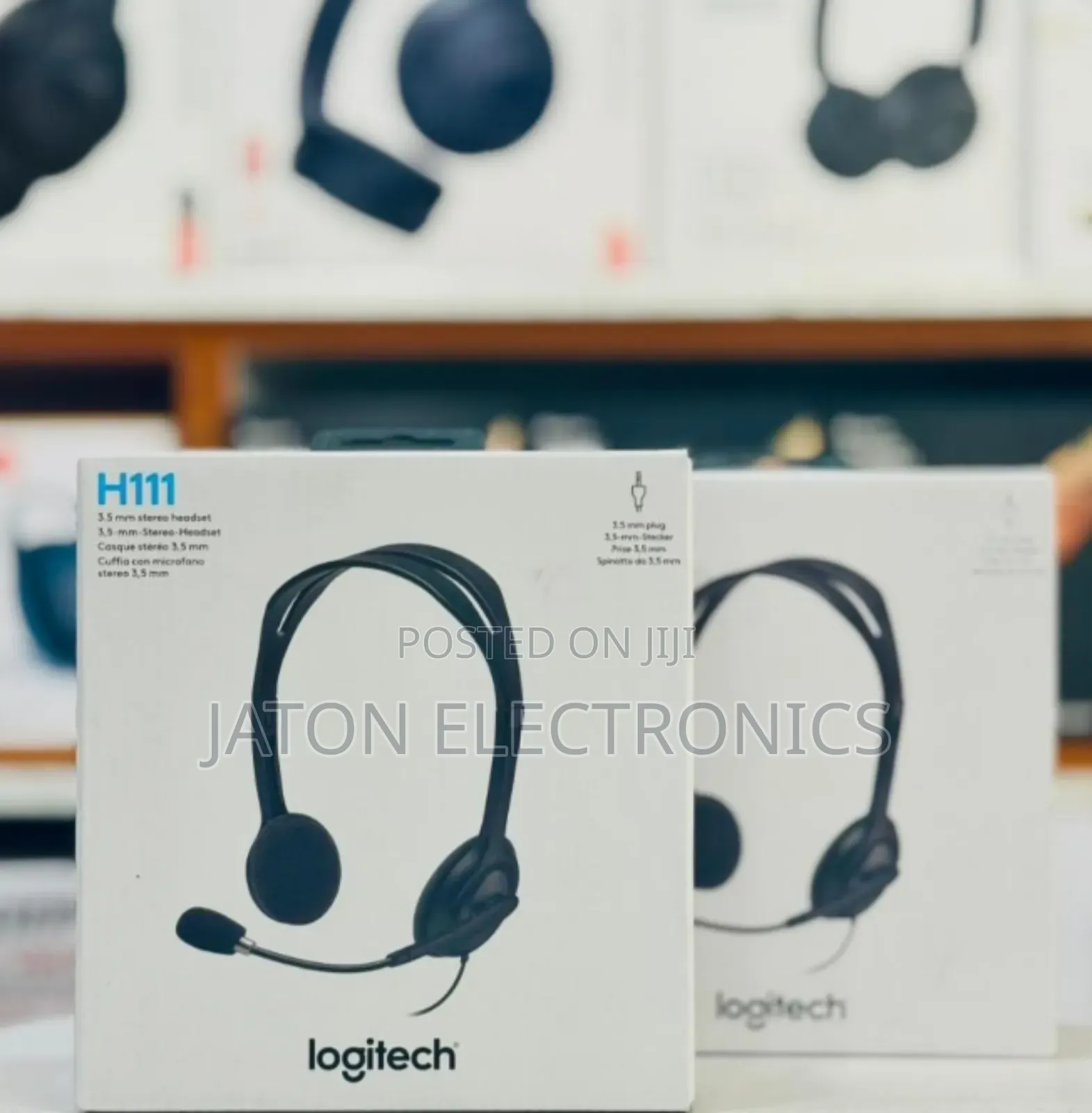 Logitech Headset in Ilala - Headphones, Jaton Electronics | Jiji.co.tz