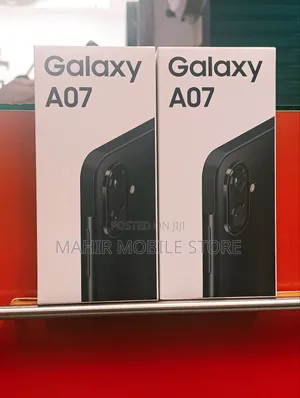 New Samsung Galaxy A07 4G 64 GB Black in Ilala - Mobile Phones, Mahir Mobile Shop | Jiji.co.tz