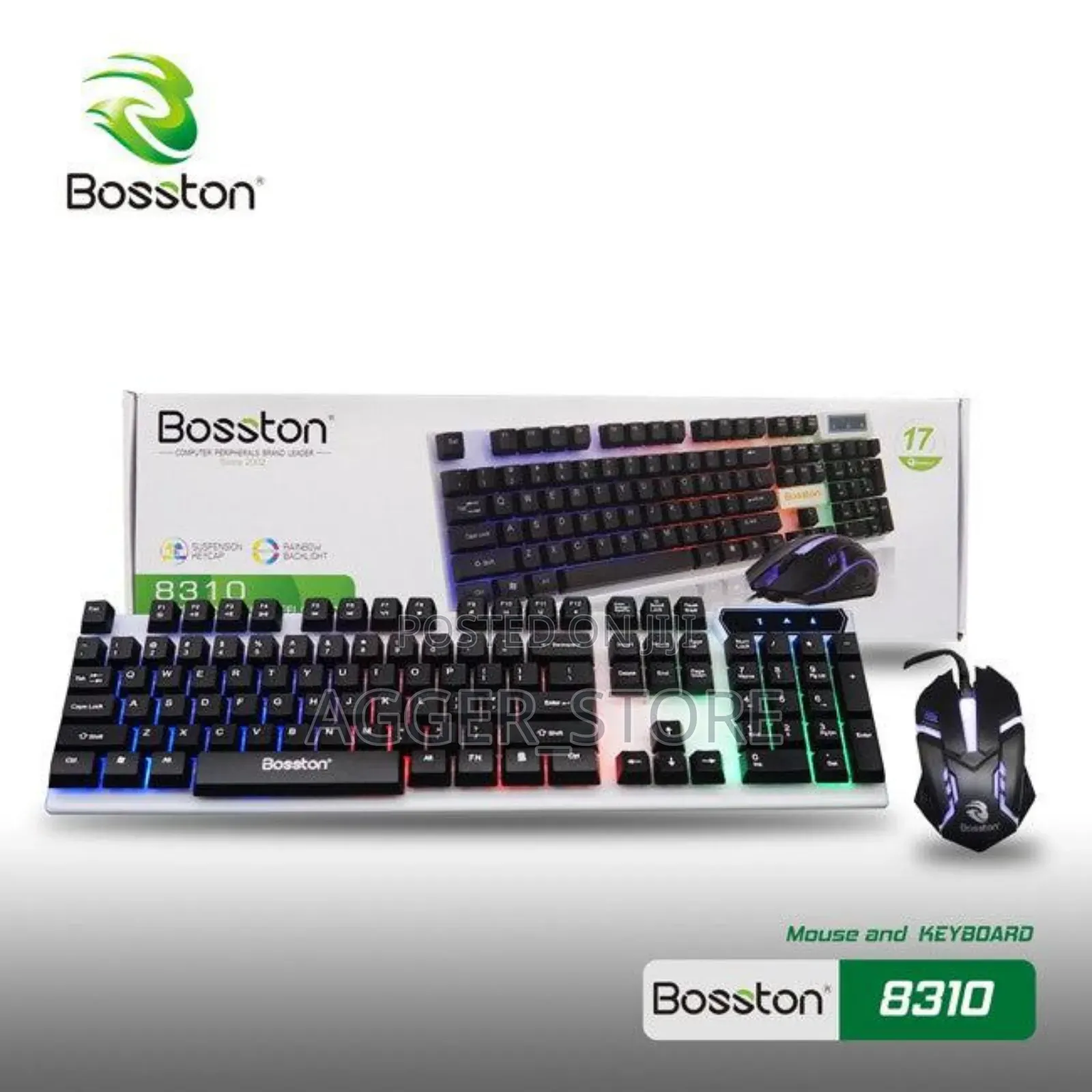 8310 Boston Rgb Mouse Combo Keyboard in Kinondoni - Computer ...