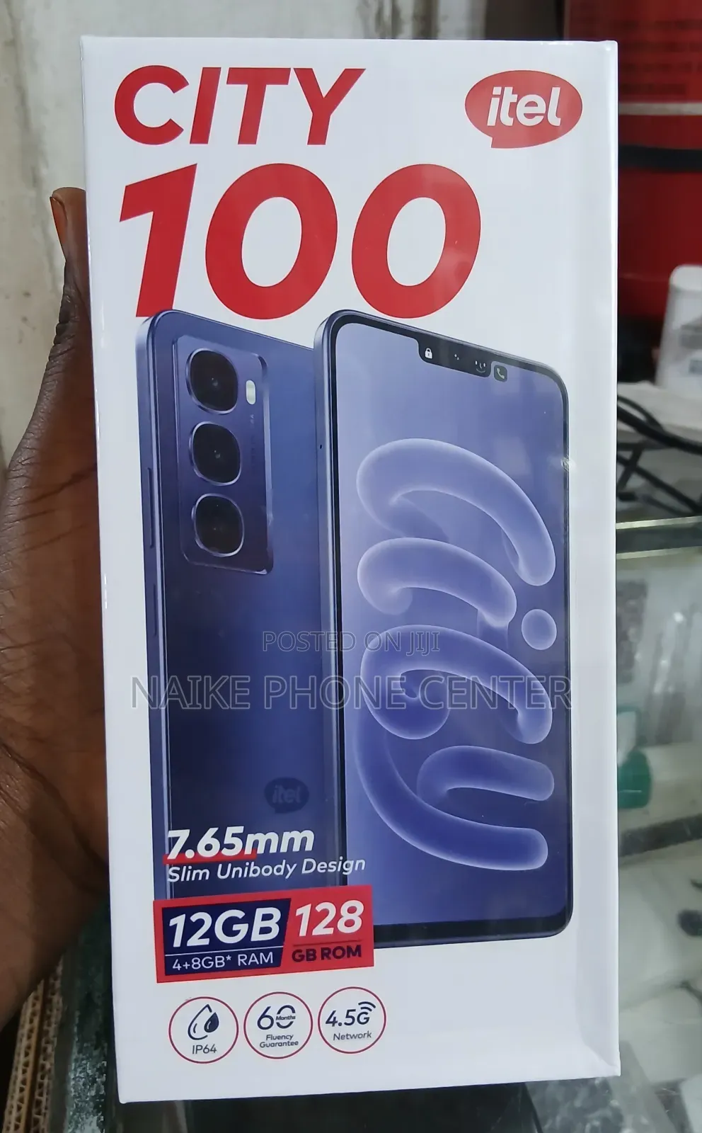 New Itel City 100 128 GB Black for sale - Naike Phone Center Price: TSh ...