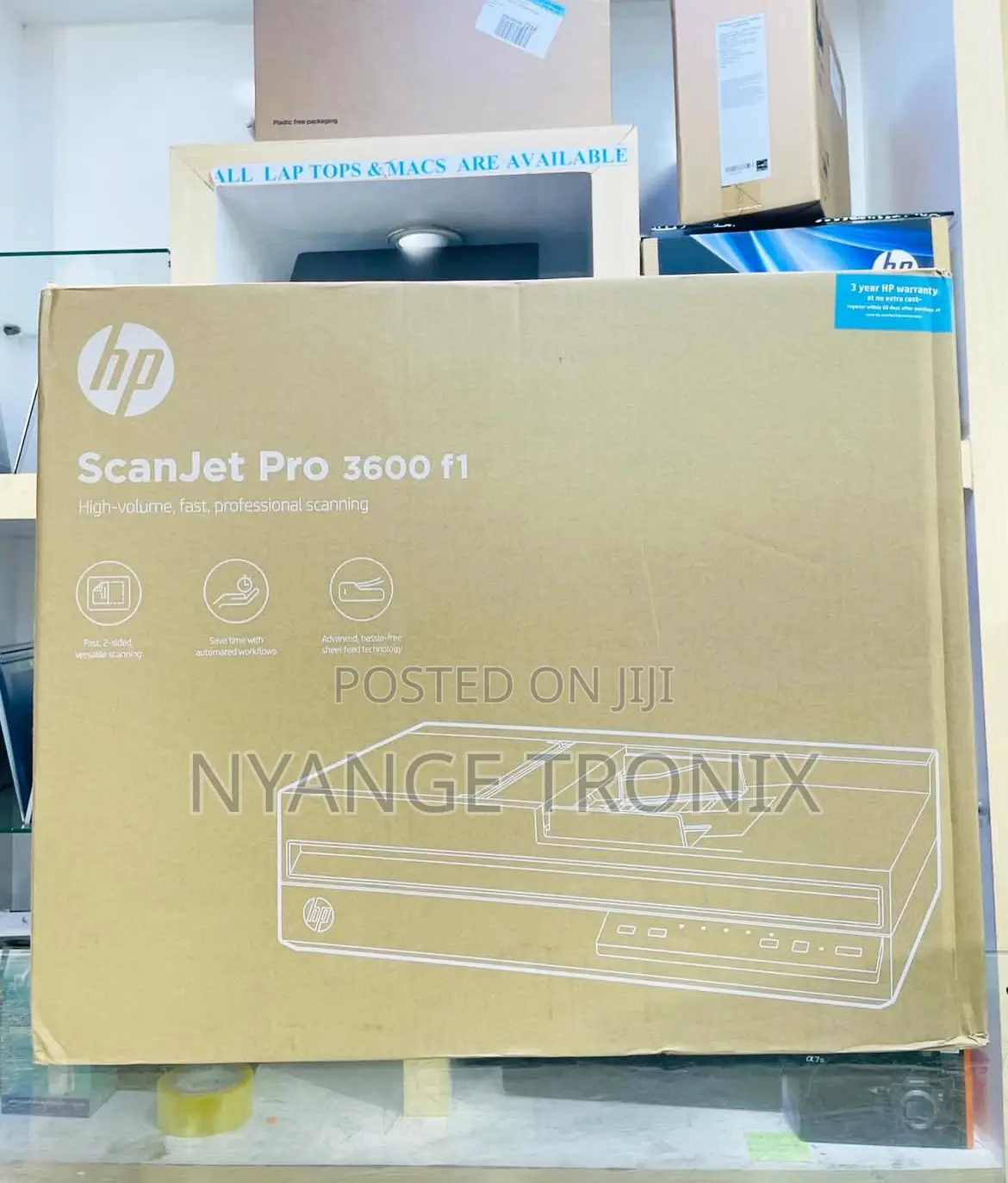 Hp Scanjet Pro 3600 F1 in Ilala - Printers & Scanners, Nyange Tronix ...