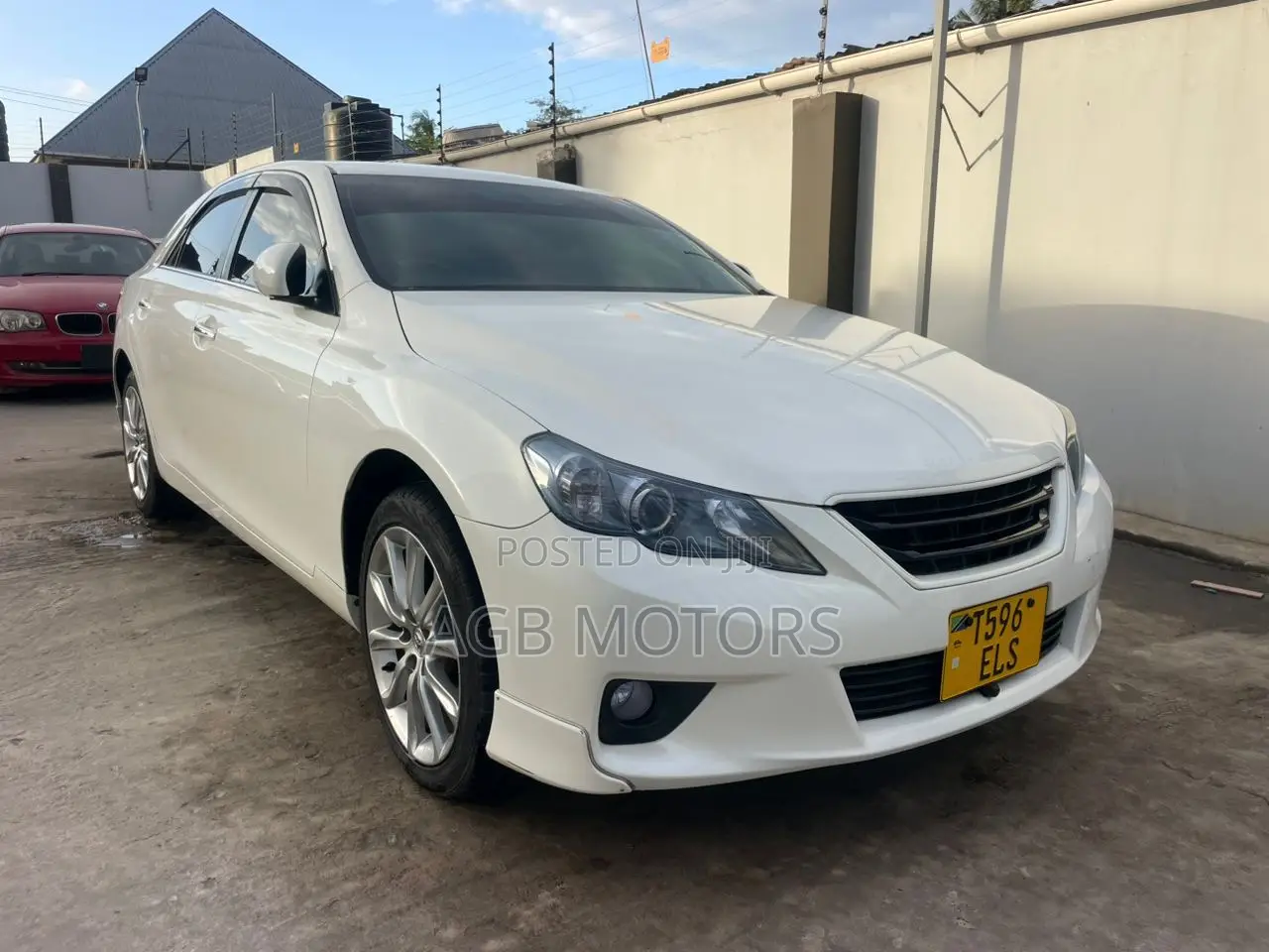 Toyota Mark X 2010 White in Kinondoni - Cars, Agb Motors | Jiji.co.tz