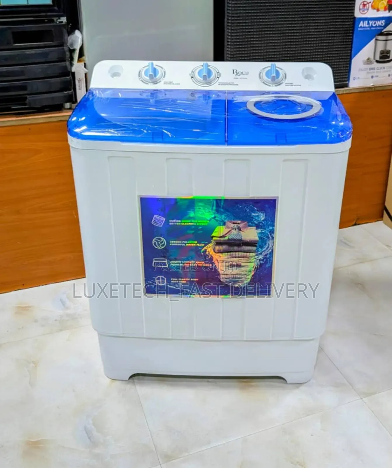 Roch Washing Machine 7kg - Mashine Ya Kufulia Na Kukamua Kilo 7 in ...