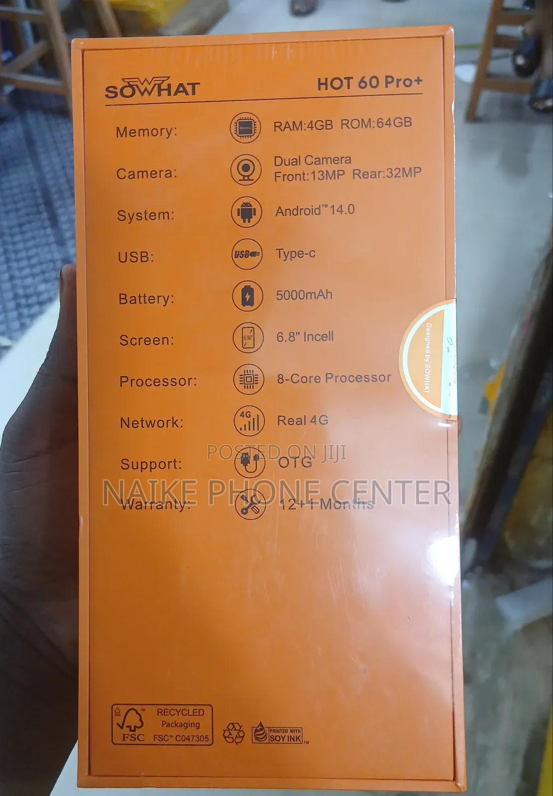 New Sowhat S15 16 GB Black in Ilala - Mobile Phones, Naike Phone Center ...