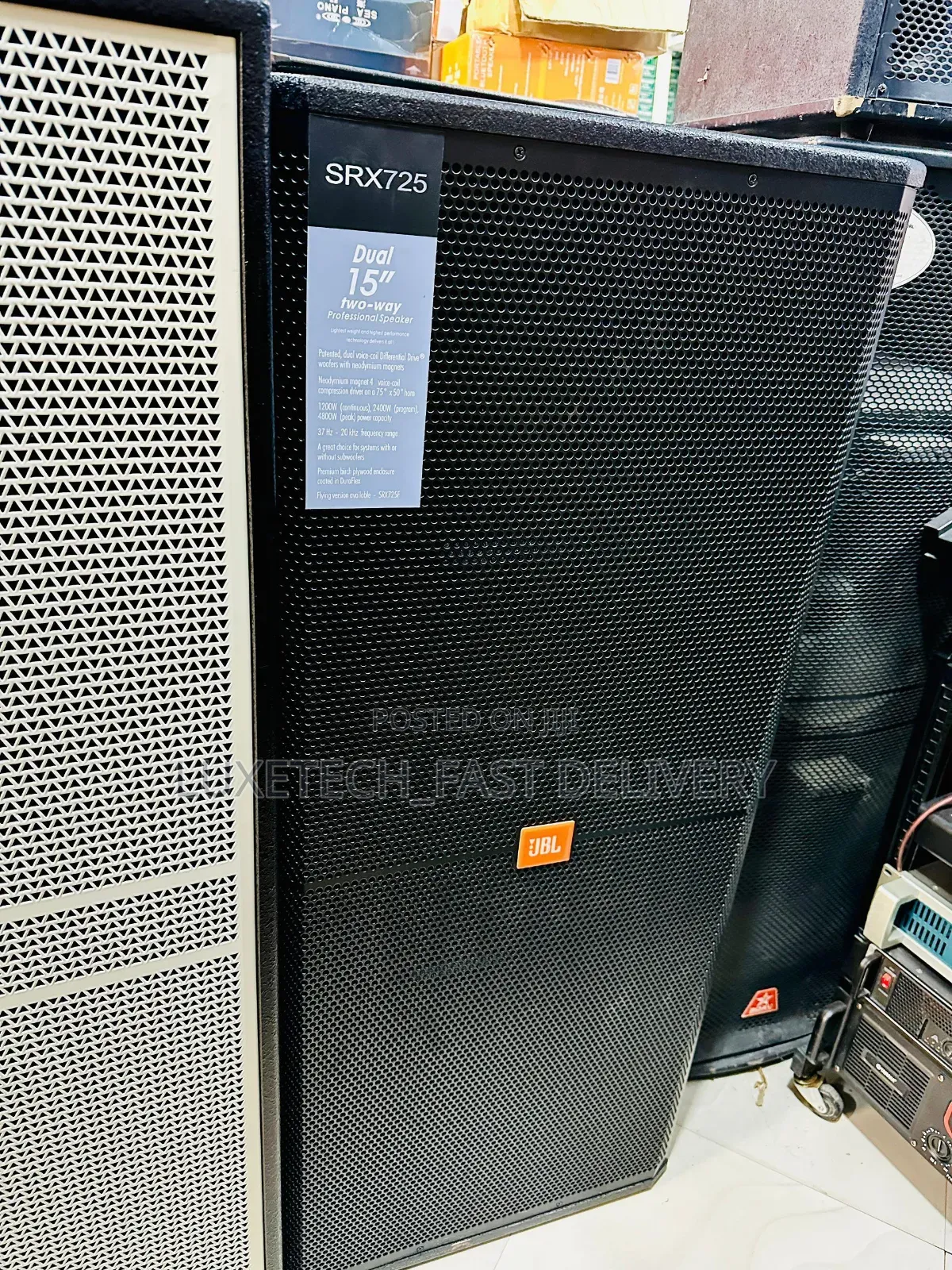 JBL Srx725 Dual 15" Two-Way Full-Range Professional Speaker in Ilala ...