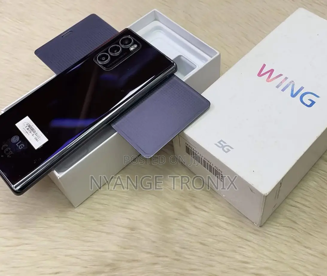New LG Wing 5G 128 GB Blue in Ilala - Mobile Phones, Nyange Tronix ...