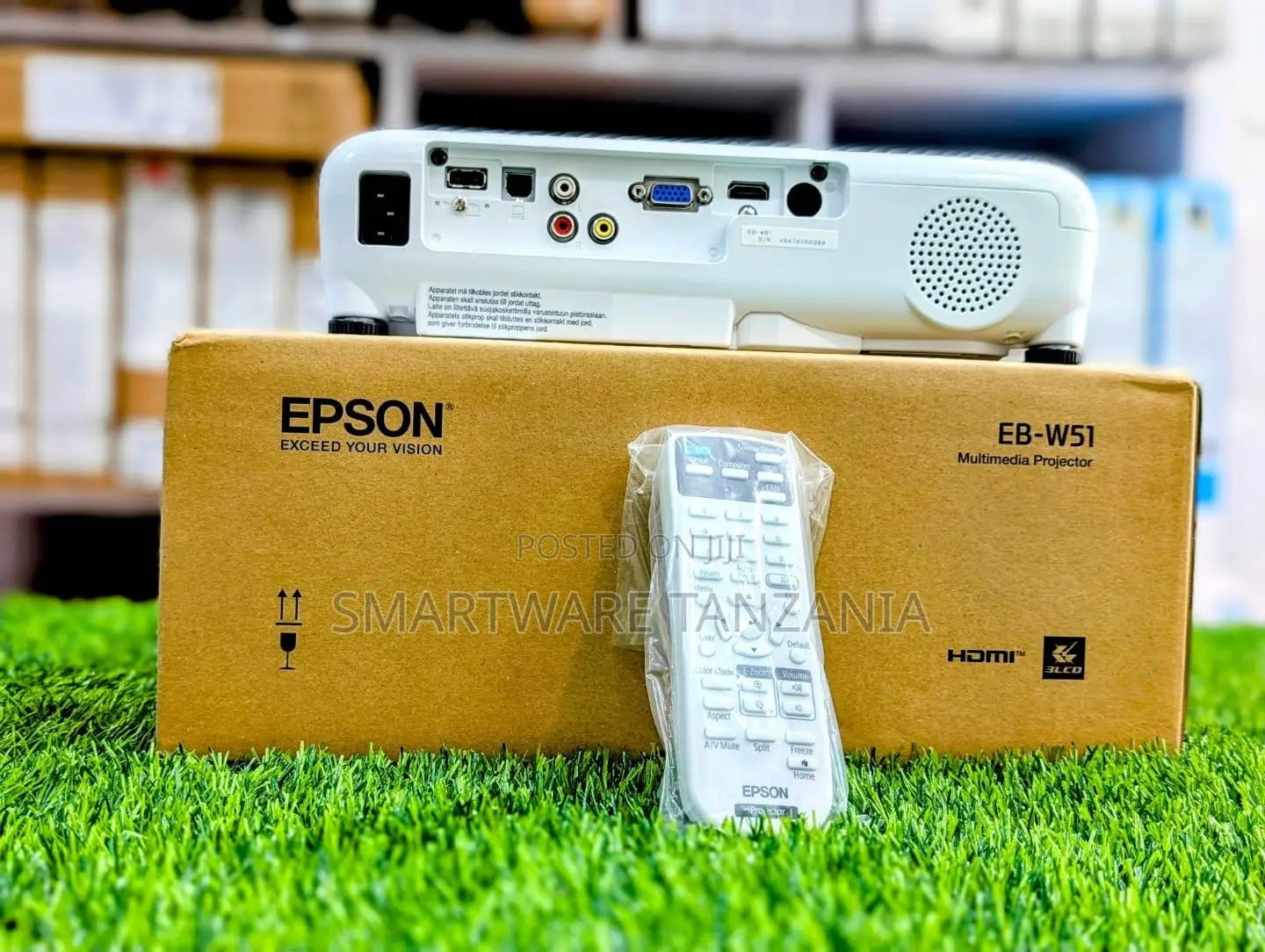 Epson Eb-W51 3lcd, 4000 Lumens, 320 Inch Display, Wxga Projector in ...