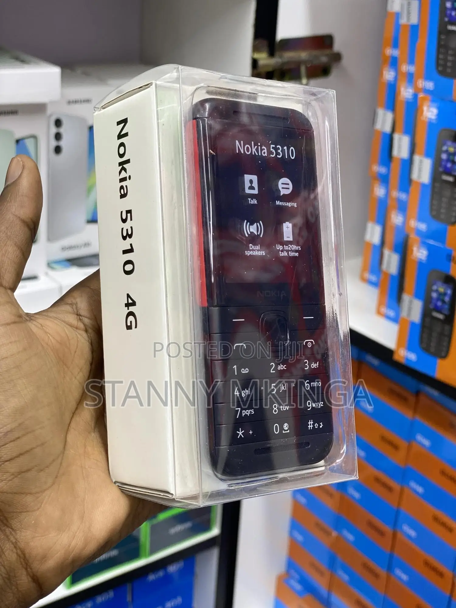 New Nokia 5310 XpressMusic Black in Ilala - Mobile Phones, Stanny Mkinga | Jiji.co.tz