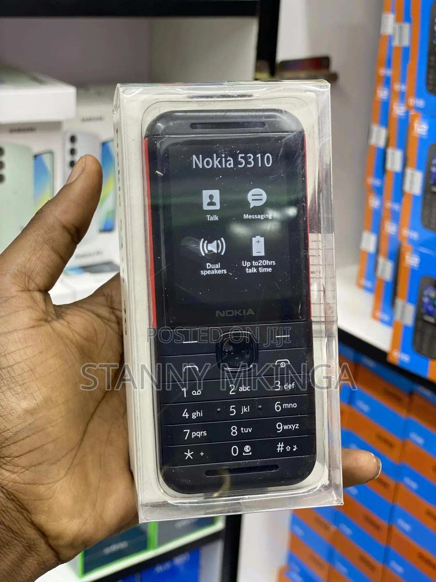 New Nokia 5310 XpressMusic Black in Ilala - Mobile Phones, Stanny Mkinga | Jiji.co.tz