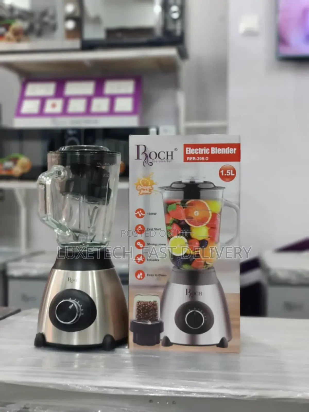 Roch 2-in-1 Electric Blender 1.5 Litres in Ilala - Kitchen Appliances ...