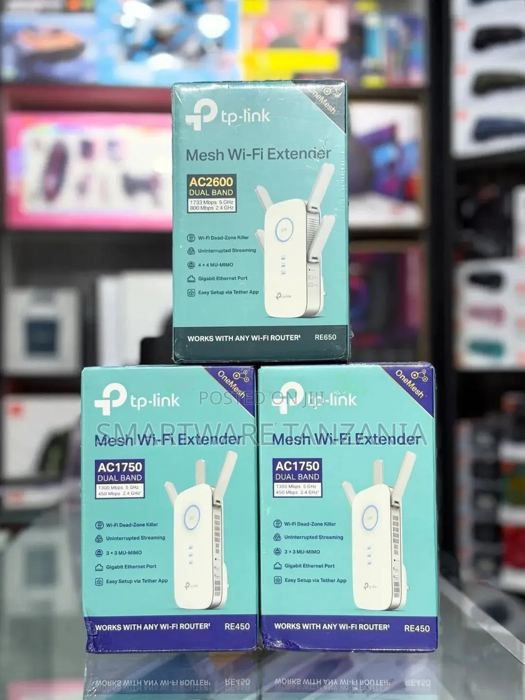 Tp-Link Mesh Wi-Fi Extenders, Specifically the Ac2600 (Re650) for sale ...