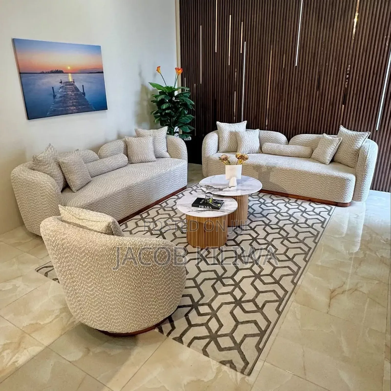 Unique Sofa Set With Fyber and Spring in Ilala - Furniture, Jacob ...