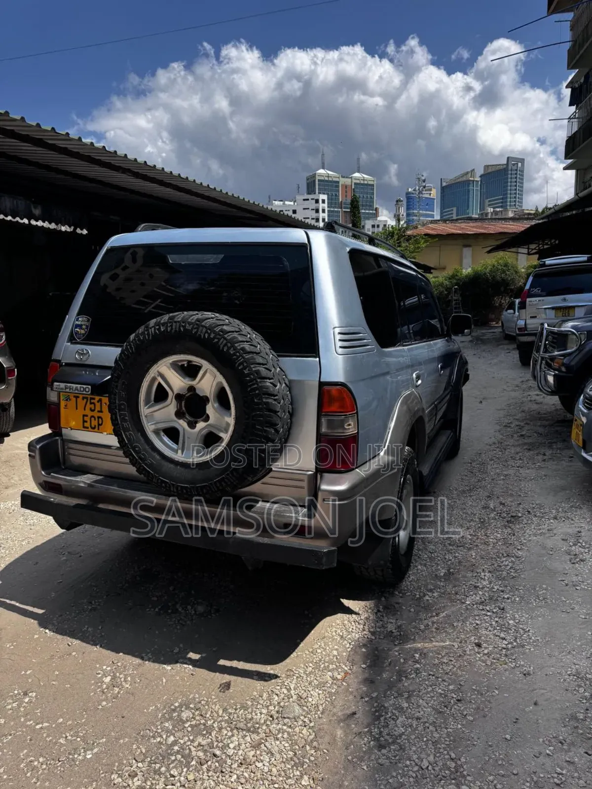 Toyota Land Cruiser Prado 1999 Silver in Kinondoni - Cars, Samson Joel ...