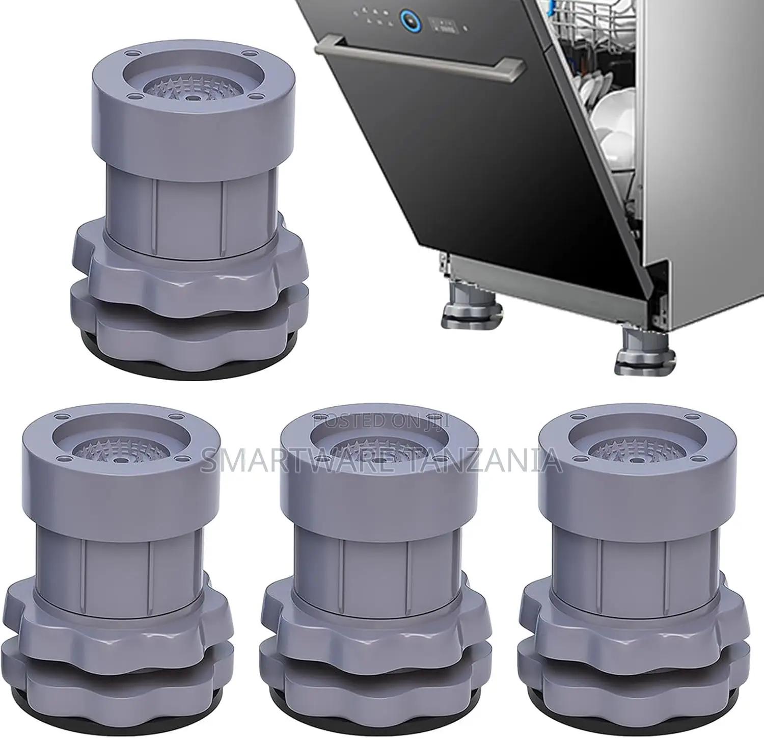 Washing Machine Support Anti Slip Vibration Rubber Feet Dryer Washer in ...