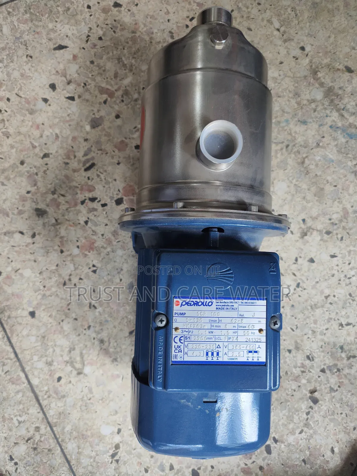 Pedrollo Surface Jet Pump 1.5hp in Ilala - Plumbing & Water Systems ...