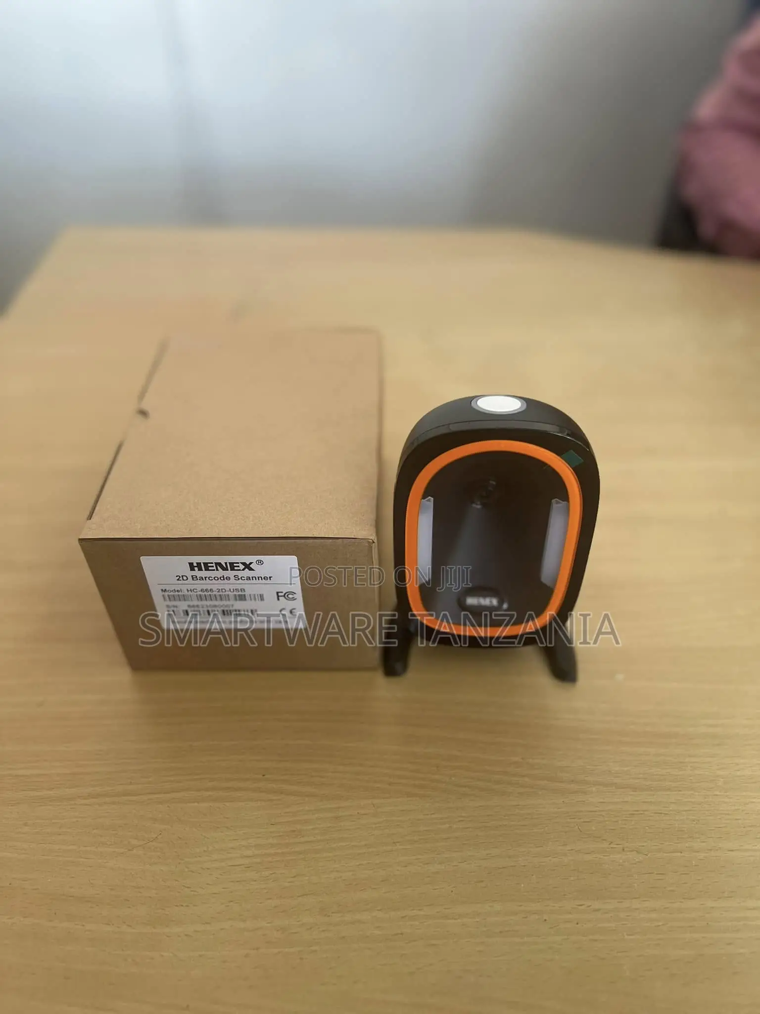 Hands-Free 1d 2d Barcode Scanner, Omnidirectional Qr Code Scanner in ...