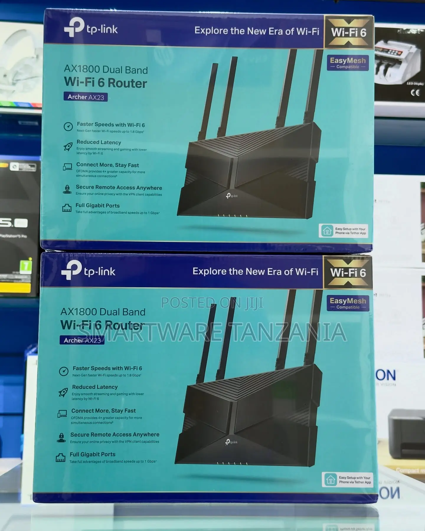 Tp-link Ax1800 Dual-band Wi-fi 6 Router Faster Speed And Lower Latency ...