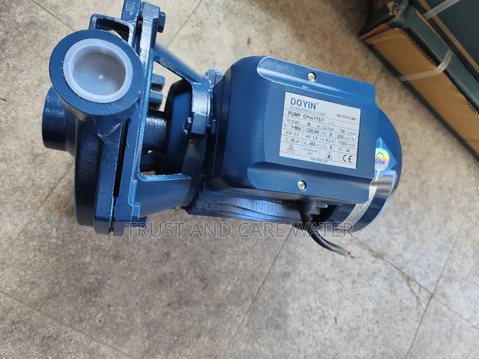 Doyin Surface Pump 1.5hp in Ilala - Plumbing & Water Systems, Trust And Care Water Service ...