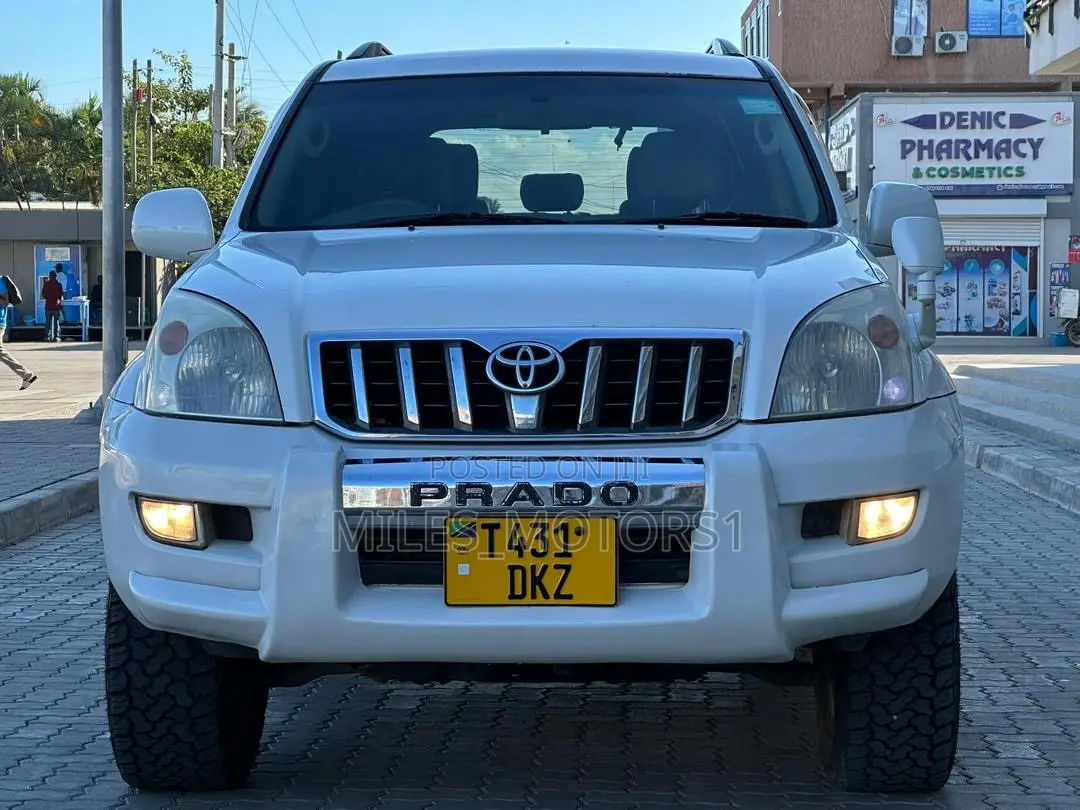 Toyota Land Cruiser Prado 2005 White in Kinondoni - Cars, Raphael ...