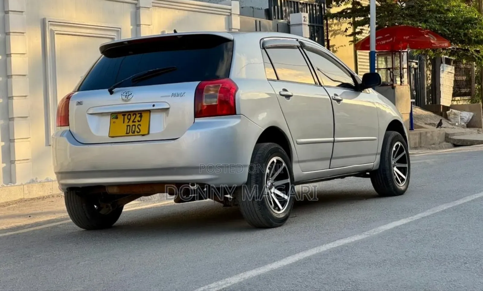 Toyota Corolla RunX 2005 Silver in Ilala - Cars, Donny Magari | Jiji.co.tz