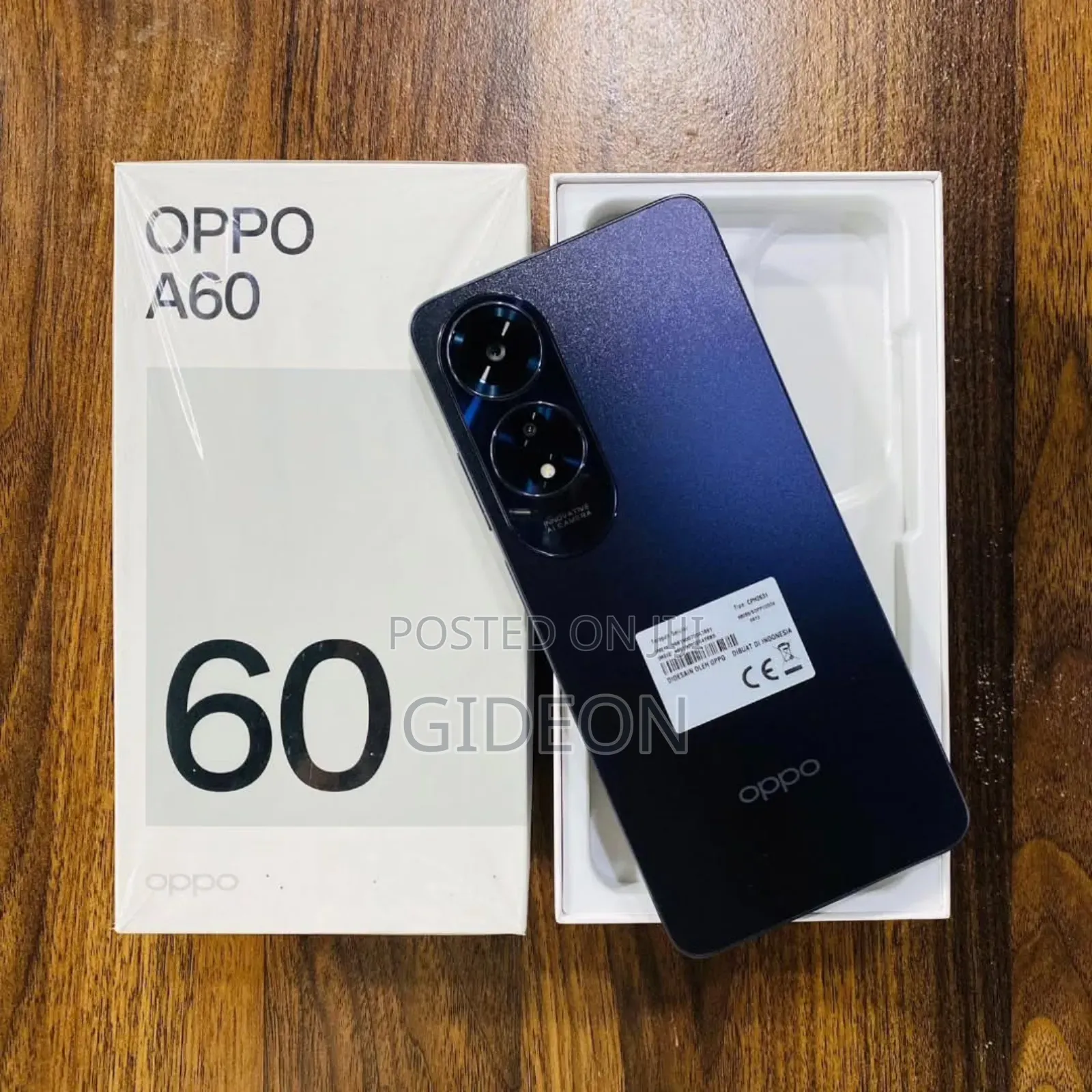 New Oppo A60 256 GB Black for sale - gideon Price: TSh 750,000 on Jiji ...