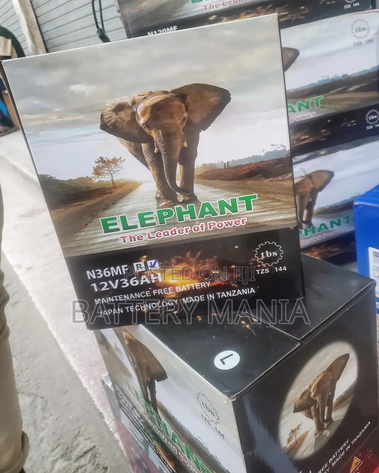 Elephant Battery N36 in Ilala - Vehicle Parts & Accessories, Battery ...