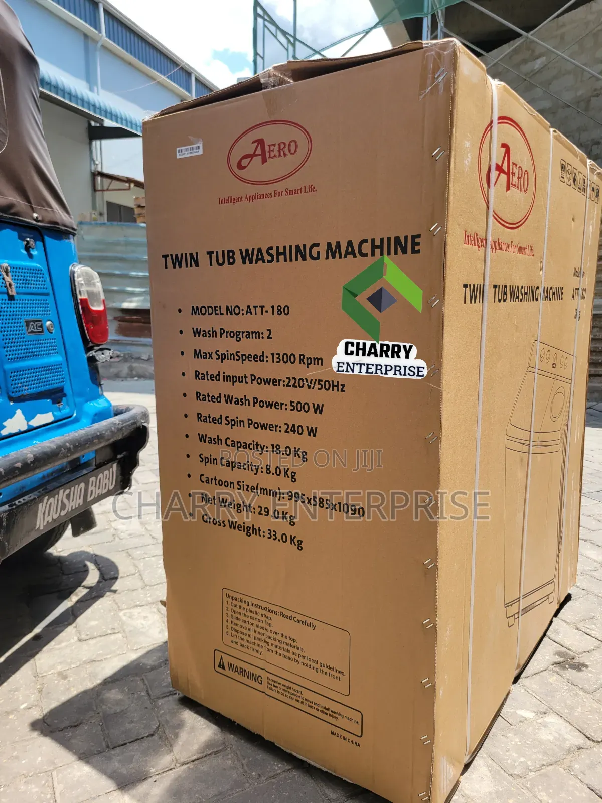Aero Twin Tub Top Load Washing Machine 18kg Mashine Inafua Na Kukamua ...