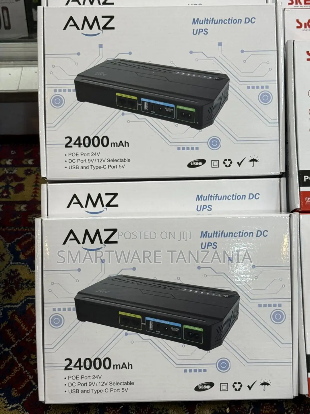 Mini Ups Battery Backup 24000mah for Routers, Modem, Security Camera in ...