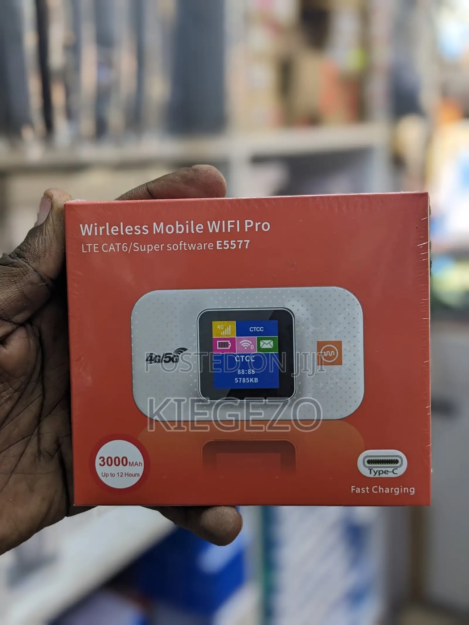 5g Mifi Portable Router in Ilala - Networking Products, Kiegezo Electronics | Jiji.co.tz